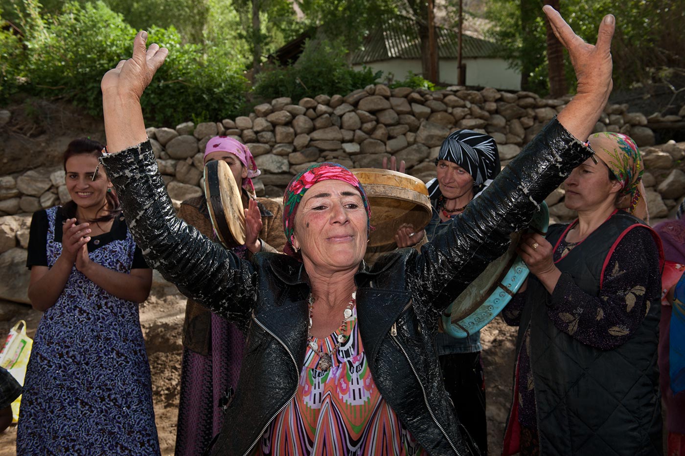 Baroj celebrating the water - People and Plants