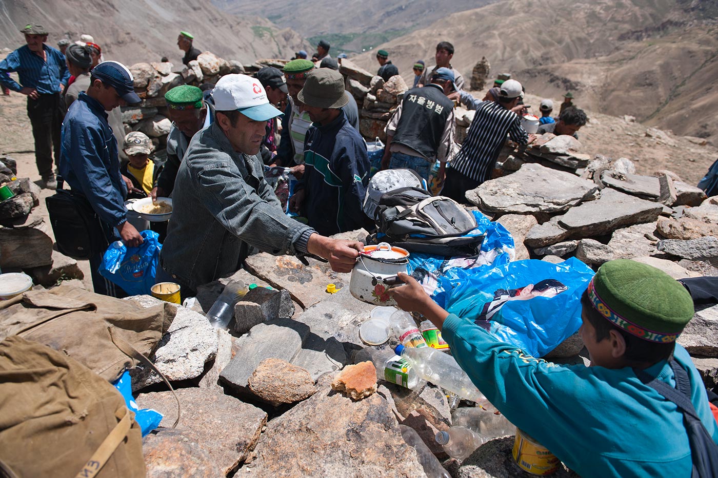 Baroj celebrating the water - People and Plants